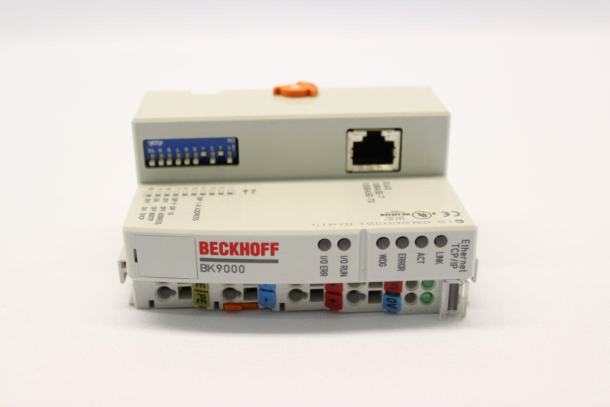 BECKHOFF BK9000 PLC MODULE TCP/IP BUS COUPLER| Jetitech