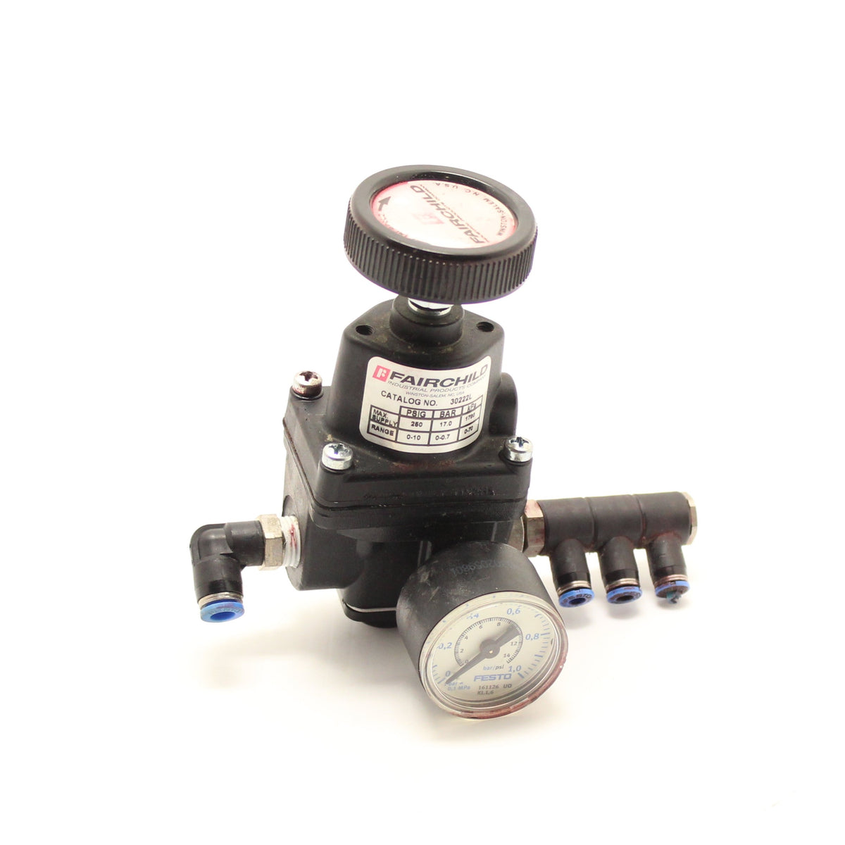 FAIRCHILD MODEL 30 COMPACT PRESSURE REGULATOR 30222L| Jetitech